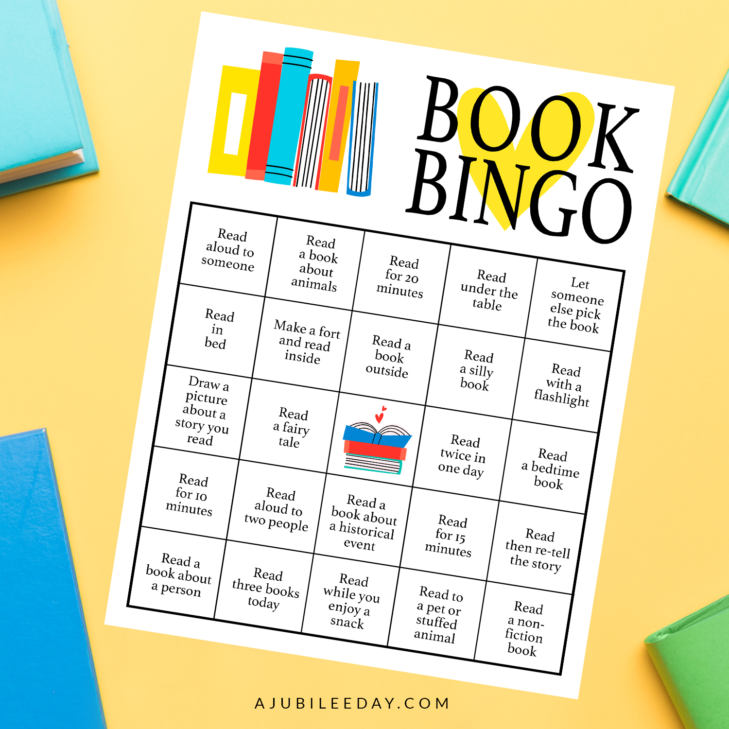 Book Bingo A Jubilee Day Book Bingo A Jubilee Day